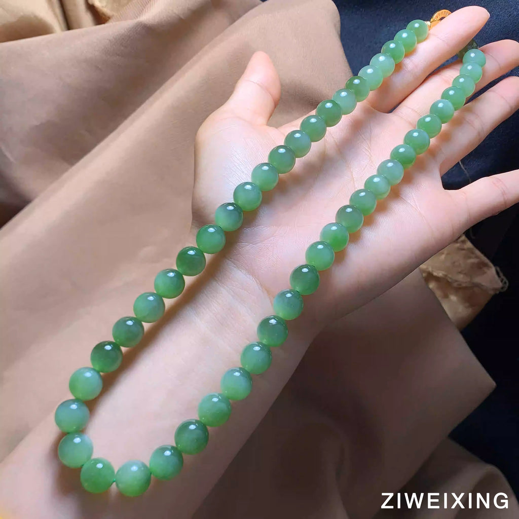 Elevate Your Style: The Versatility of a 10mm Jade Bead Necklace – Jade ...