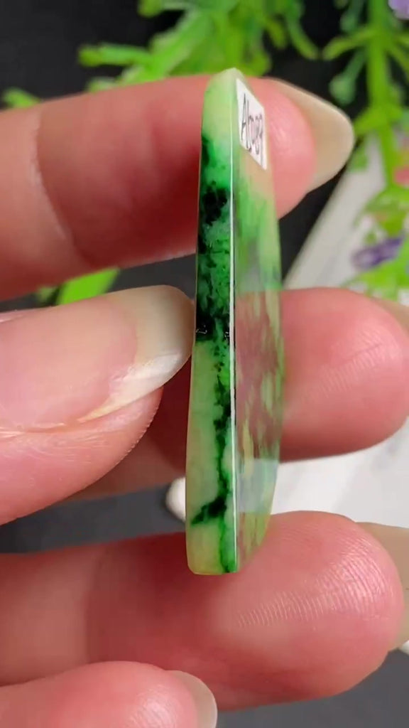 Natural Jade Rough Jadeite Raw (7g,37X18X3.6mm)-A5089 – Jade Nature