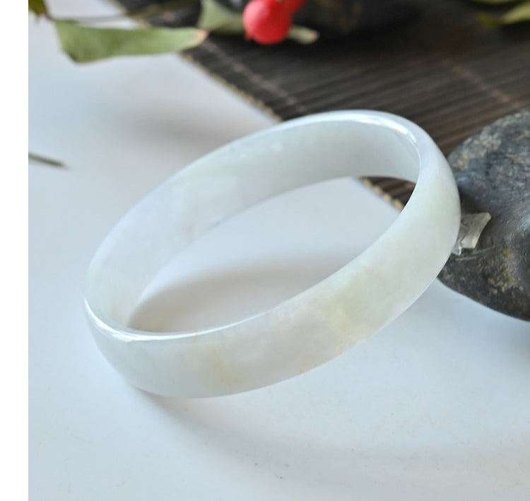 Natural Jade Bangle Jadeite Bangle Internal Diameter 52.5mm TUBE563 ...