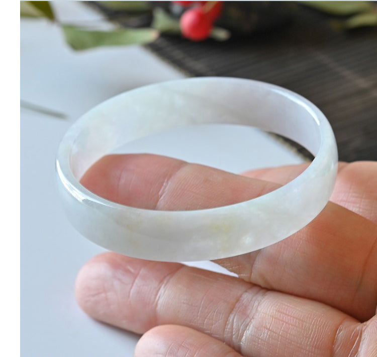 Natural Jade Bangle Jadeite Bangle Internal Diameter 52.5mm TUBE563 ...