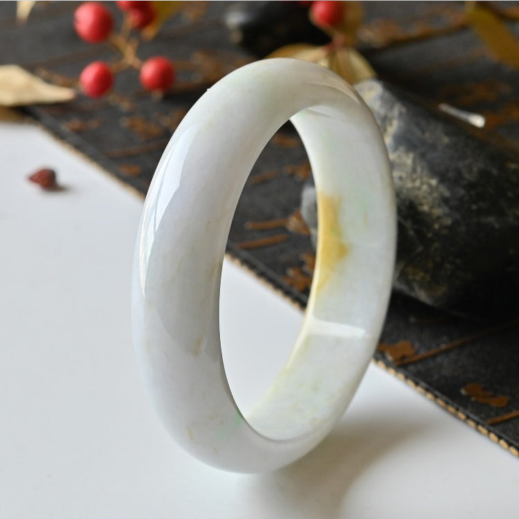 Natural Jade Bangle Jadeite Bangle Internal Diameter 58.3mm TUBE558 ...