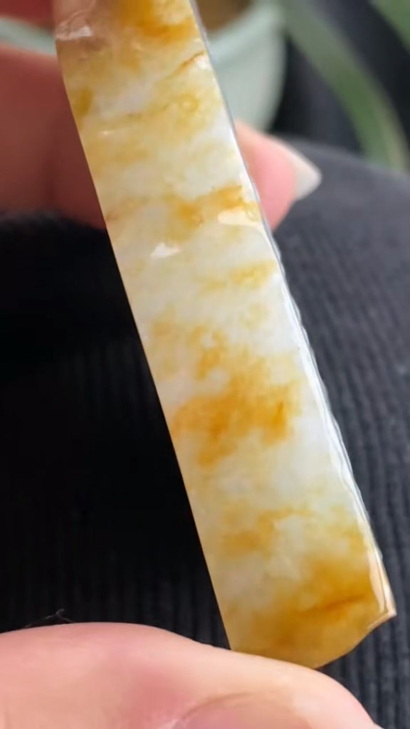 Natural Jade Rough Jadeite Raw (74g,58X42X10mm)-A5462 – Jade Nature