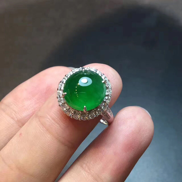 Natural Jade Ring Jadeite Ring NRG027 – Jade Nature